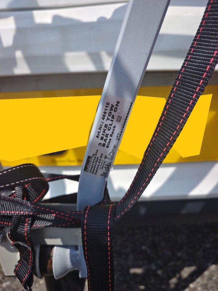 Halfords 2/3 Bike Tow Bar Clip On Rack - Free Delivery | eBay UK