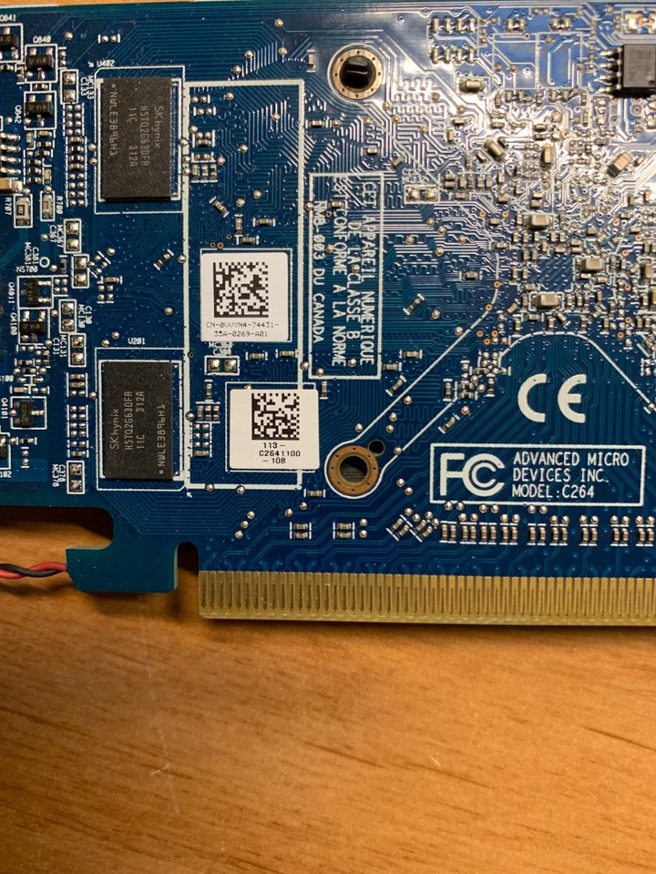 AMD Radeon HD 7470 1GB PCIE Video GRAPHICS CARD VVYN4 Low Profile ...