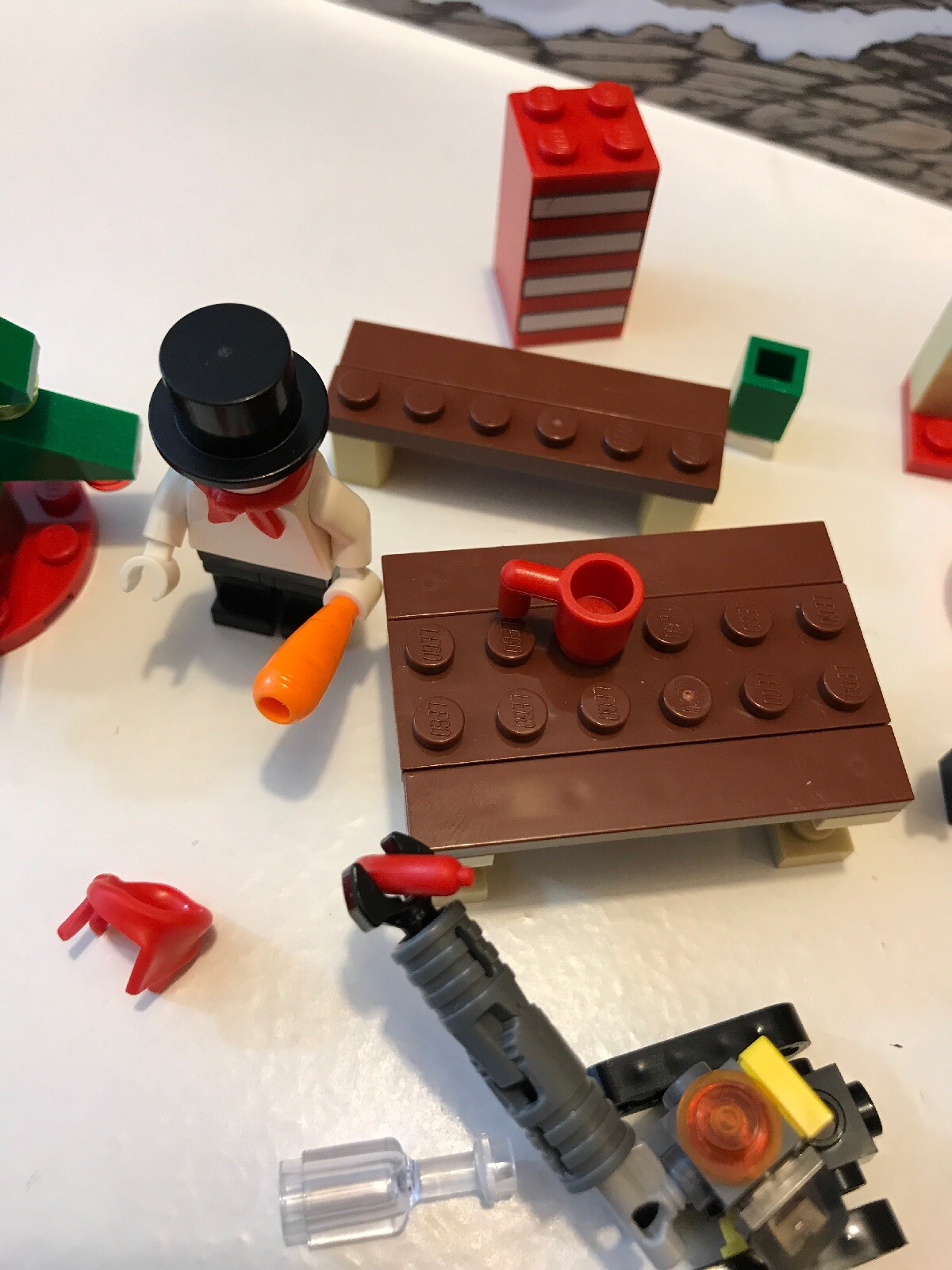 LEGO LOT CHRISTMAS HOLIDAY MINIFIGUREs SNOWMAN FROSTY Advent 60024 Not ...