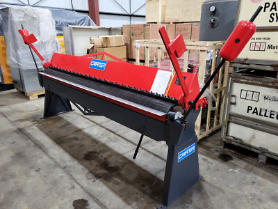 CARTER 3000x2.0mm Heavy Duty Box & Pan Folder Sheet Metal Folding ...