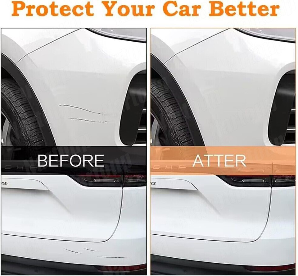 Car Door Plate Sticker Bumper Protector Sill Scuff Cover Body Anti ...