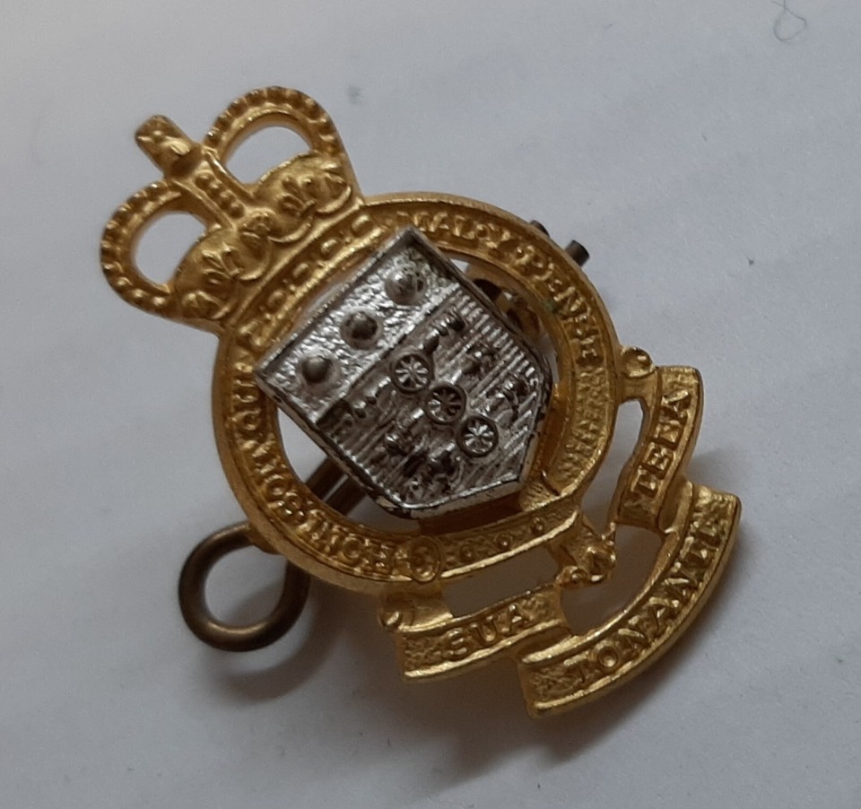 R.A.O.C Insignia Badge British Army Royal Ordnance Corps Queens Crown ...