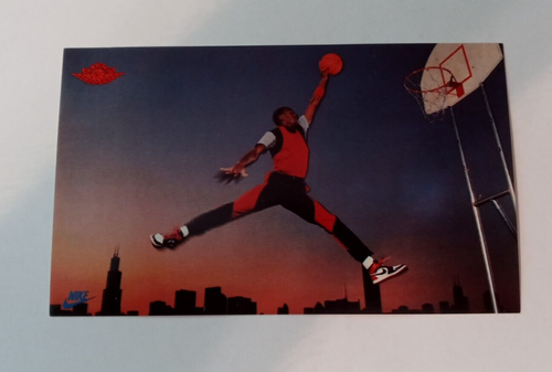 1985 Nike Promo Card Set (5 Player Cards) with Michael Jordan near mint ...