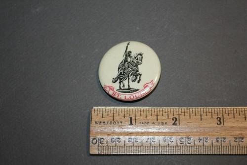 VINTAGE STEINER KING SAINT LOUIS ST LOUIS BUTTON PINBACK | eBay