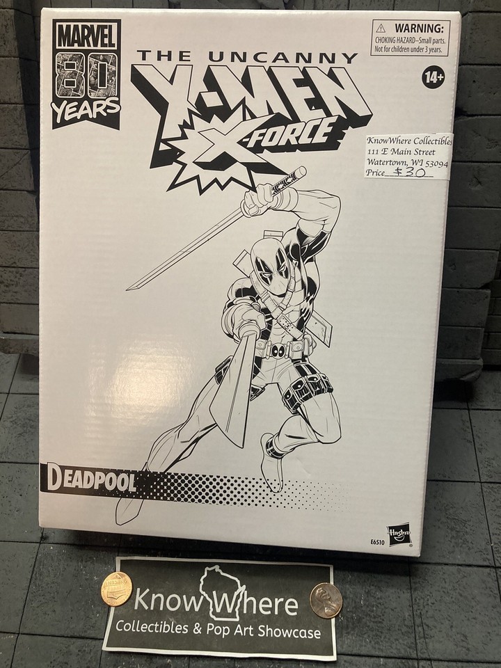 Marvel Legends Retro Deadpool Figure | eBay