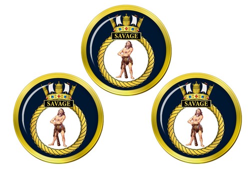 HMS Savage, Royal Navy Golfballmarker 5053743706253| eBay