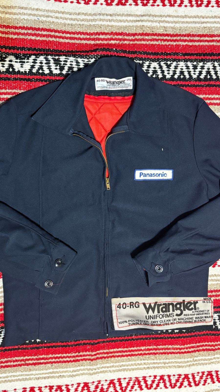 VTG 60s 70s WRANGLER Work Jacket Mechanic Jacket Medi… - Gem