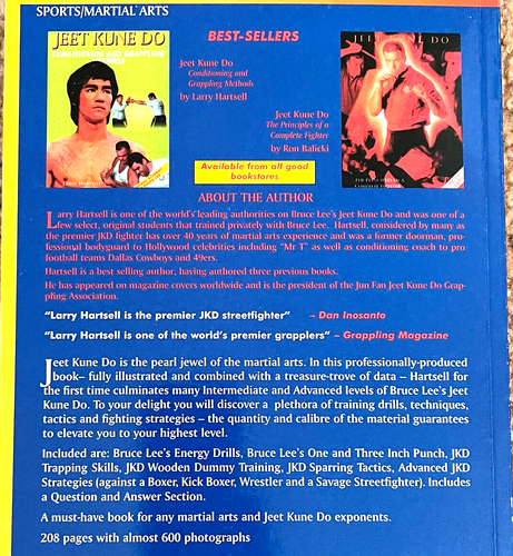 Jeet Kune Do: Hardcore Training & Strategies Guide by Larry Hartsell | eBay