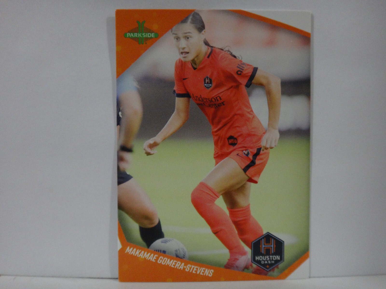 2022 Parkside NWSL Collection Makamae Gomera-Stevens #15 Houston Dash ...