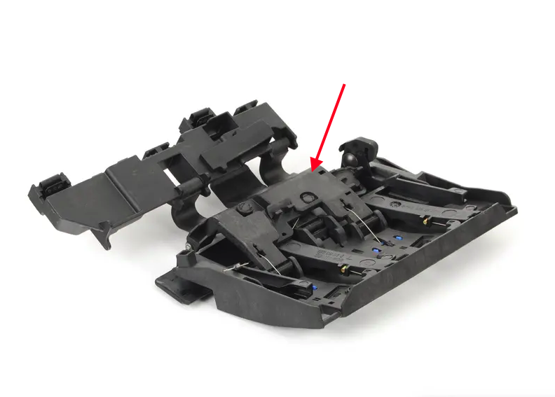 VW New Beetle Convertible Swivel Element For Soft Top Flap L Or R ...