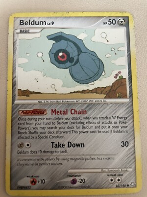 Pokémon TCG Beldum Legends Awakened 84/146 Regular Common HP | eBay