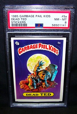 GARBAGE PAIL KIDS 1985 1st Series, #5a Dead TED, Award, Matte, OS1, PSA ...