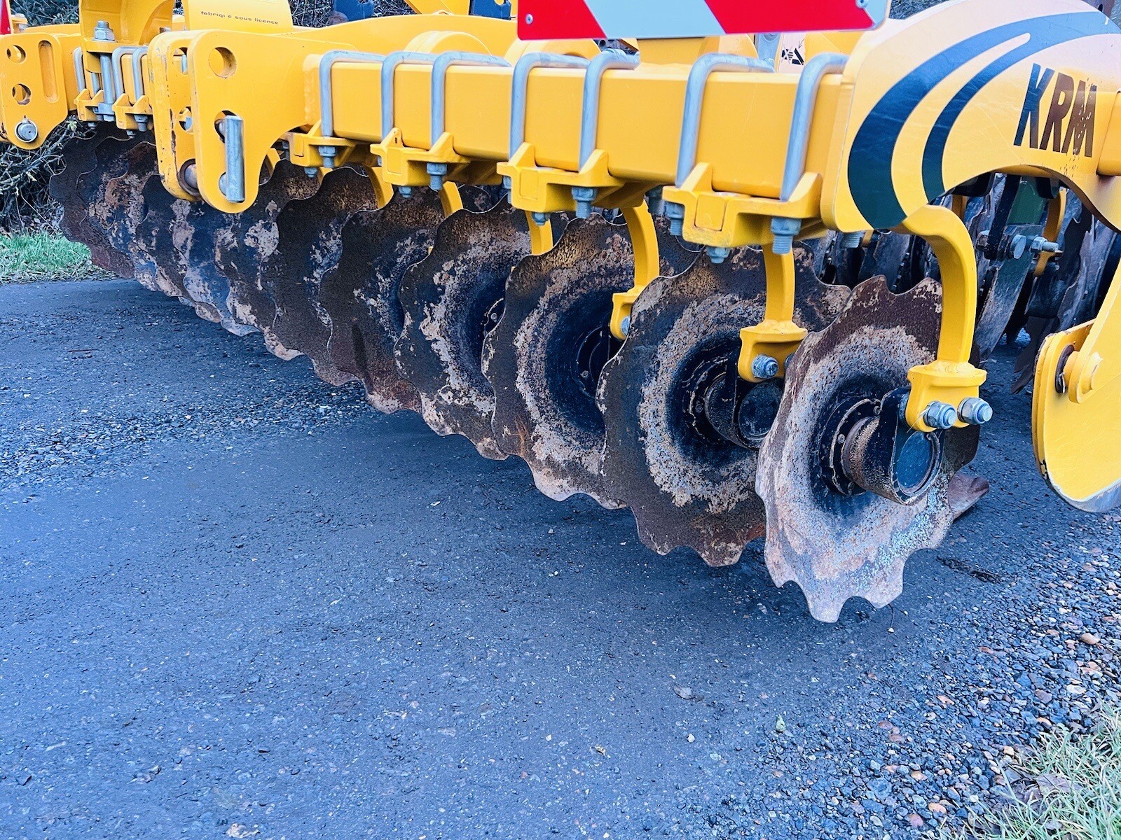 KRM MAXIMULCH 3M ONE PASS DISC TINE PACKER CULTIVATOR FOR TRACTOR VGC ...