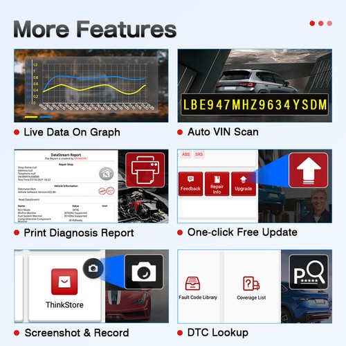 European Car OBD2 Scanner ABS SRS Code Reader Diagnostic Tool Reset BMS ...