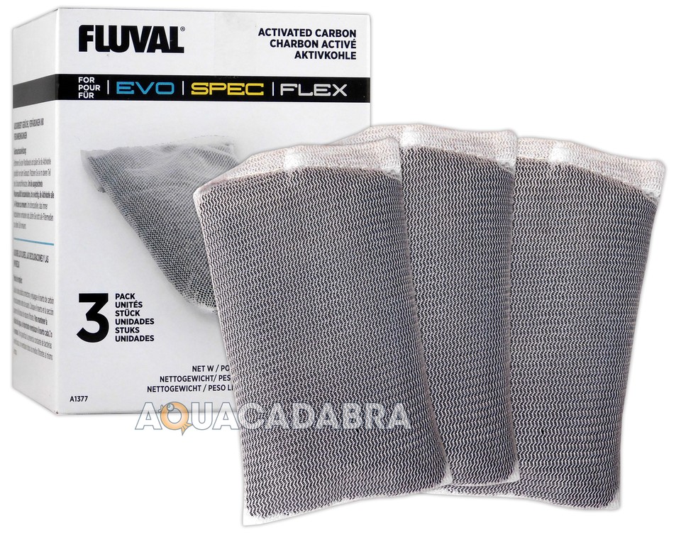 Fluval Spec/Flex BioMax & Carbon Media Multi-Pack A1378 & A1377 ...