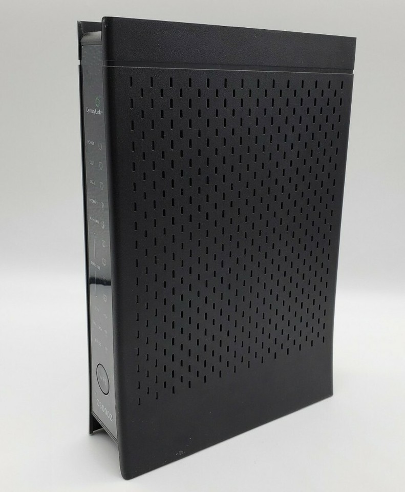 CenturyLink ZyXEL C3000Z DSL Modem Wireless Router w/ AC Adapter ...
