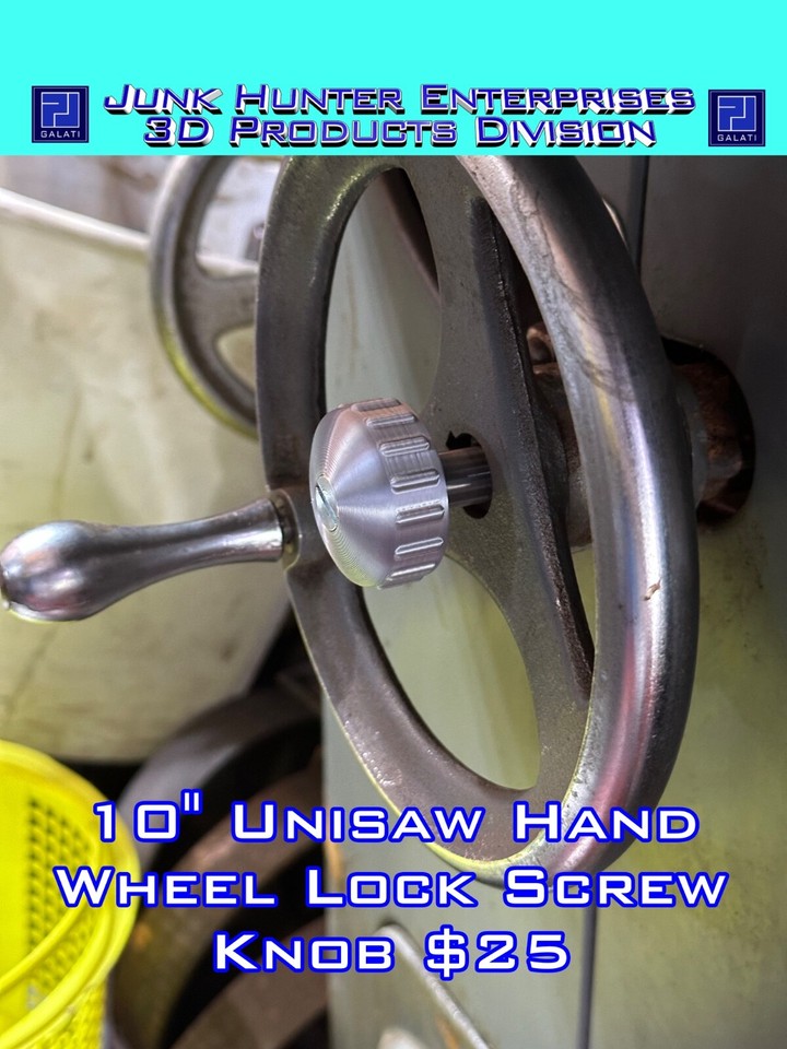 Replacement Delta Rockwell 10” Unisaw Knob Lock Screw Hand Wheel Pin | eBay