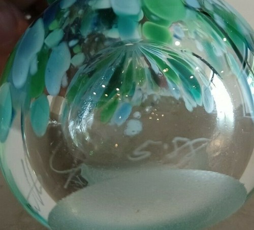 Signed And Numbered Glass Perfume Bottle Vintage | eBay