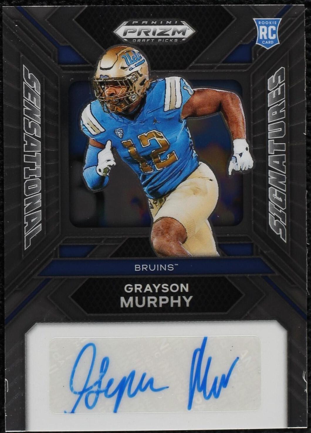2024 Panini Prizm Draft Picks - Sensational Signatures Grayson Murphy # ...