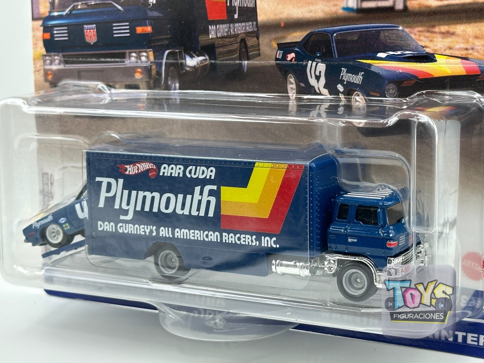 Hot Wheels Premium 2024 Team Transport '70 Plymouth AAR Cuda & Sakura ...