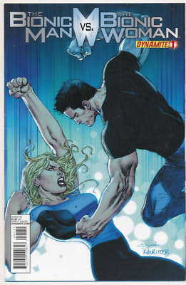The Bionic Man vs. The Bionic Woman (Dynamite, 2012 series) #1 cover A ...