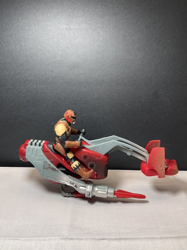 Star Wars SWOOP Bike Vehicle & SWOOP TROOPER Kenner 1996 Shadows of the ...