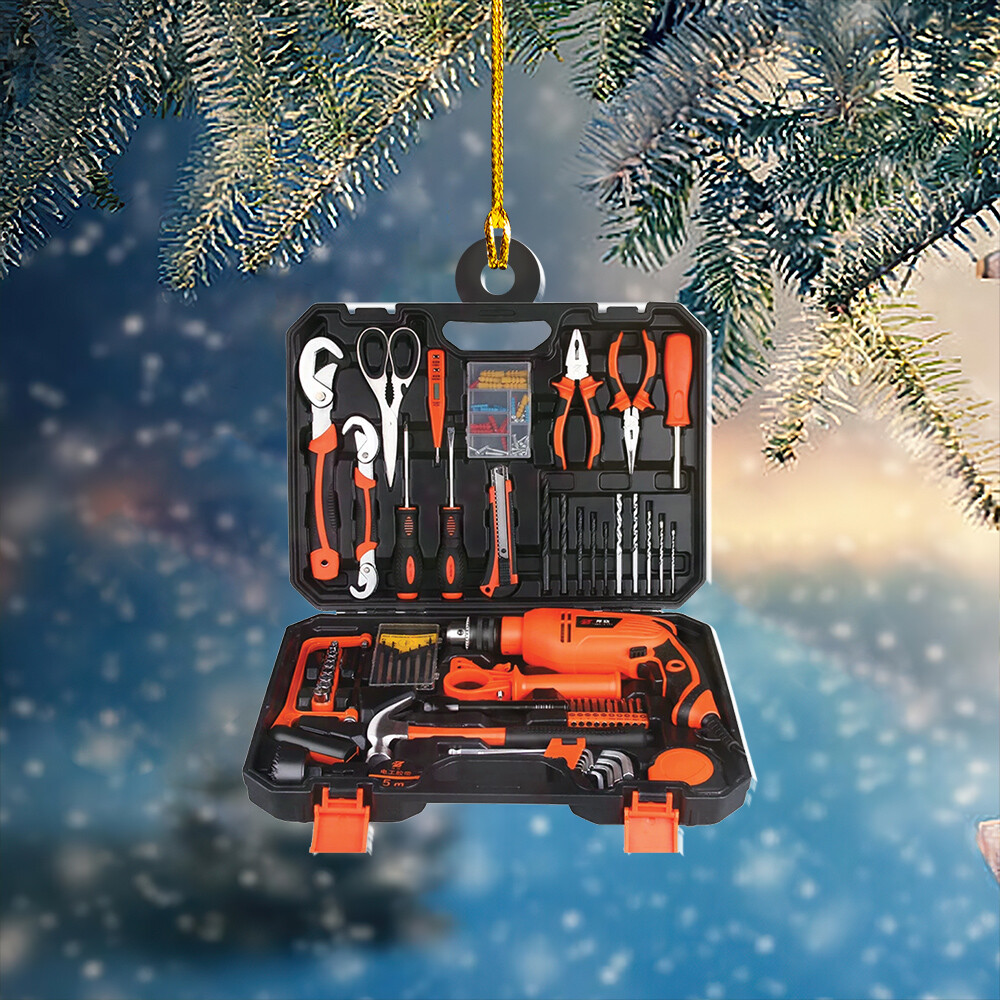 Handyman Tool Christmas Ornament, Fixer Ornament Gift, Contractor ...