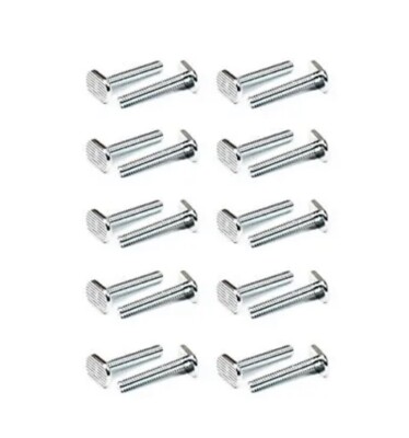 T Slot Bolts 5/16”-18 Thread Size Tee Bolt 2" Inch Long – 20 Pack, made ...