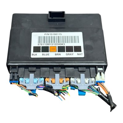2003-2007 Silverado & Sierra 2500 6.0 4WD body control module 15198115 ...