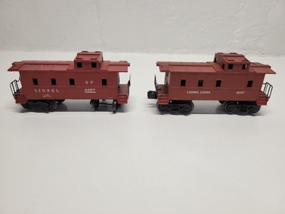 Lionel train cars / 2 cabooses / numbers 6017 and 6257 | eBay