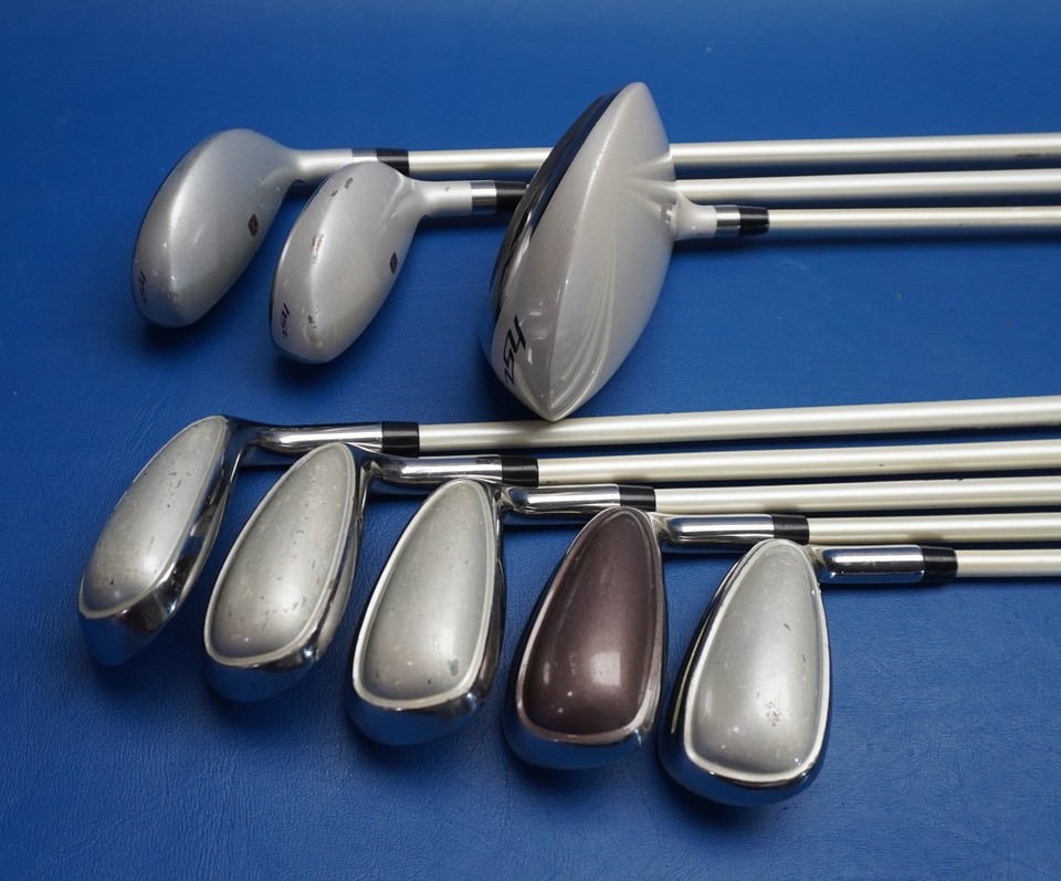 Lady fairway driver & hybrid iron set RH graphite shaft golf clubs | eBay