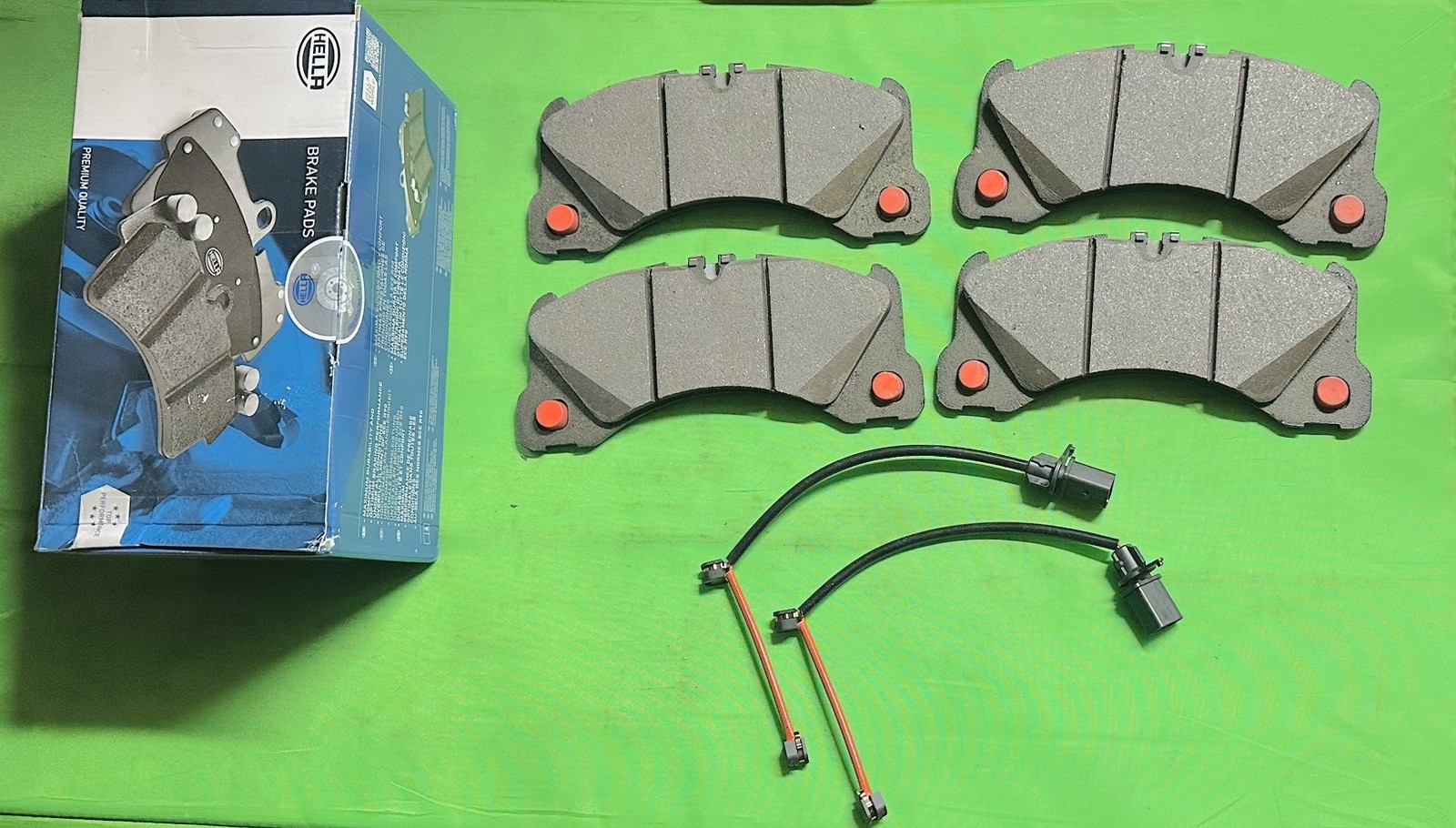 Pagid For Porsche Macan 2020-2025 Front Brake Pads PSCB White Caliper ...