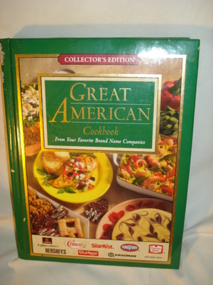 Great American Cook Book - 1994 Hardcover Collector's Edition ...