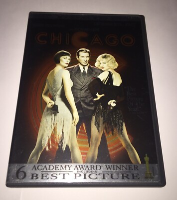 Chicago (DVD, 2003, Widescreen)- free Shipping 786936219197| eBay