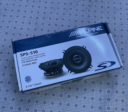 Alpine SPS-510 2-Way 5.25in. Car Speaker for sale online | eBay