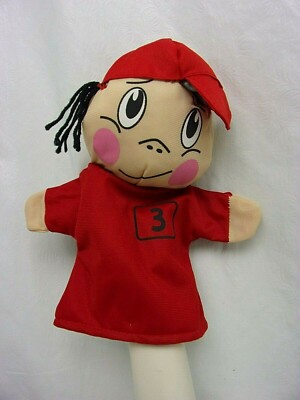 Boy Girl Hand Puppet Shy Nervous Happy Emotions Sensory Plush Stuffed ...