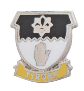 County Tyrone Northern Ireland Crest Small Pin Badge | eBay