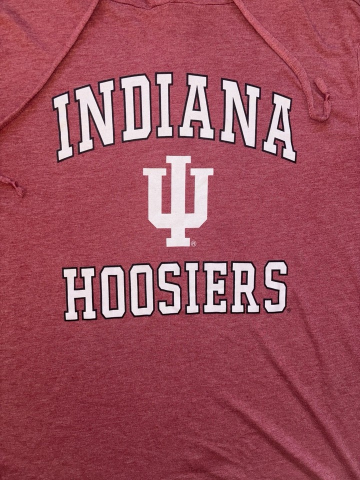 Colosseum- Indiana University IU Hoosiers Men’s Red Pullover Sweatshirt ...