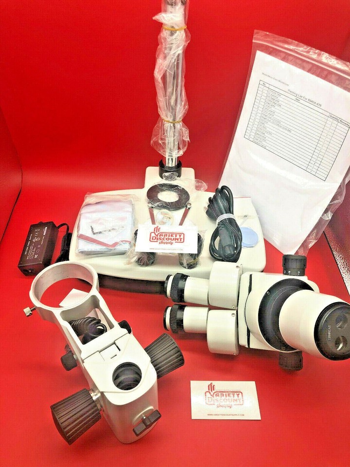 VWR Scientific 89404-476 Stereo Zoom Trinocular Microscope 6.7:1 ...