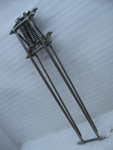 Chopper Springer Girder Front End Forks Harley Knucklehead Panhead ...