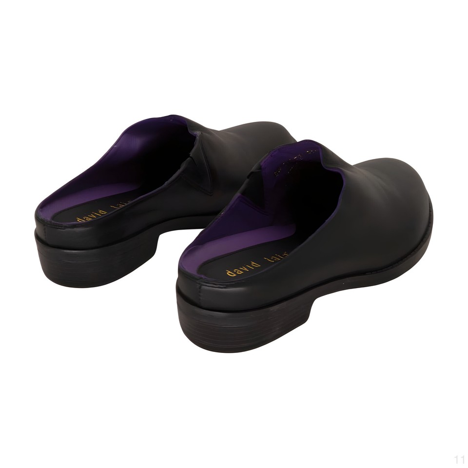 David Tate Margo Black Womens Mule Size 6 Wide | eBay