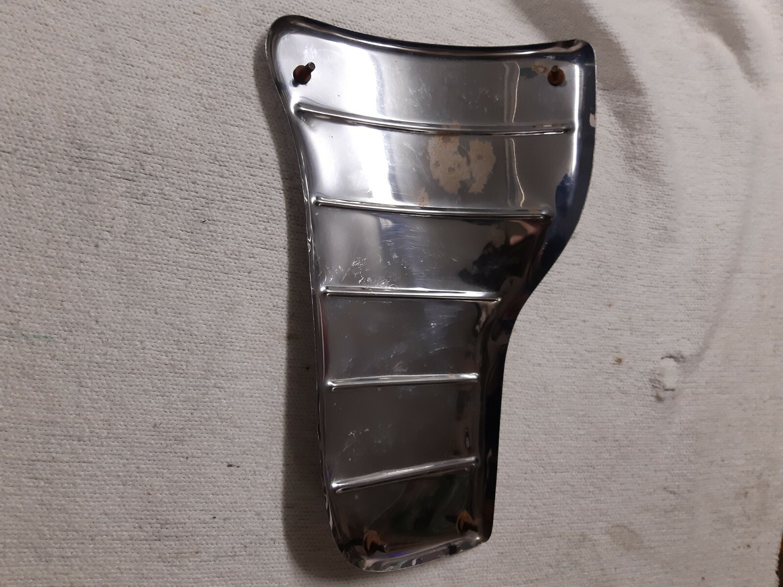 NOS 1942 1946 1947 1948 Vintage CHRYSLER GRAVEL SHIELD STONE GUARD REAR ...