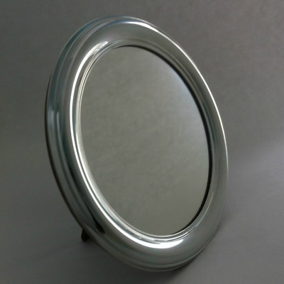 AlpaDur 7-1/2" Round Tabletop Mirror by Pedro Durán S.A. of Madrid ...