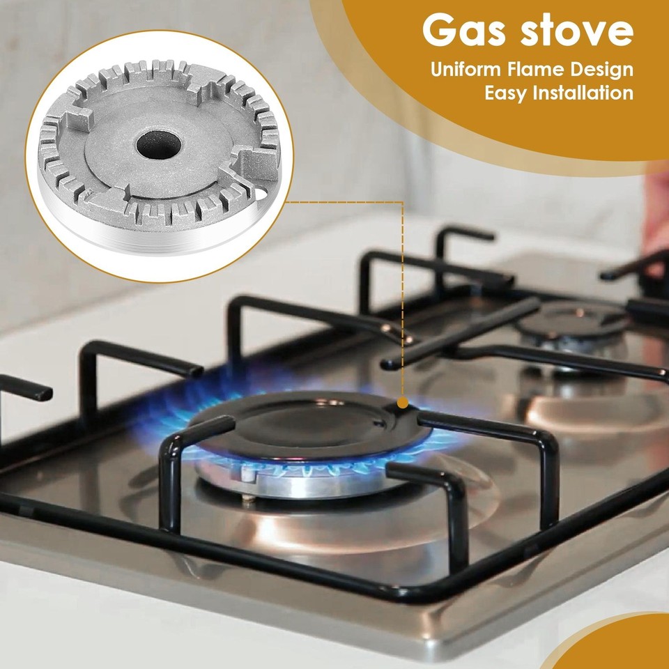 4pcs Stove Lid Upgraded Gas Burner Flame Fits Most Gas Stove Burners | eBay