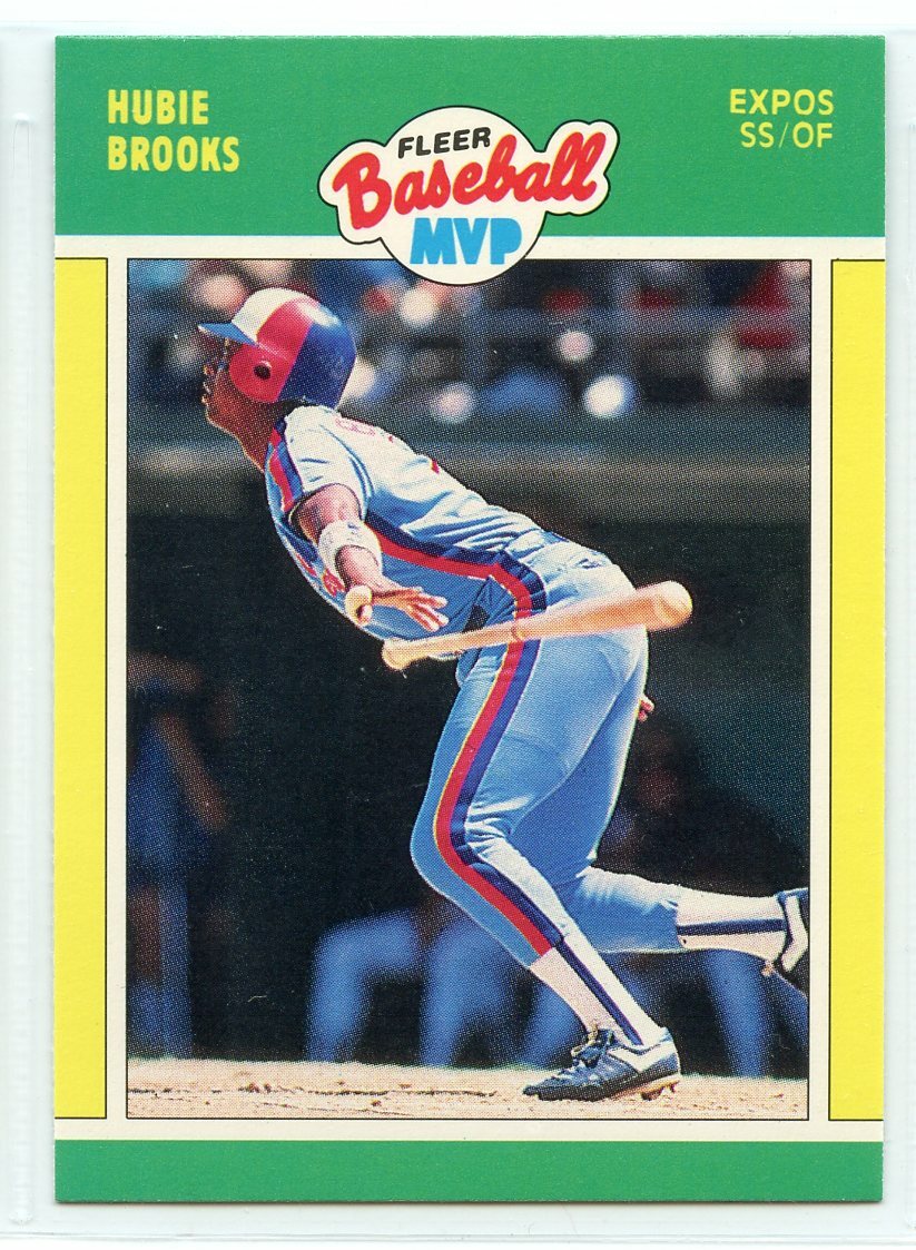 1989 Fleer MVP Baseball - #5 - Hubie Brooks - Montreal Expos | eBay
