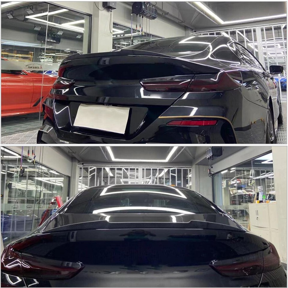 For BMW 8 Series G16 840i M850i 2019-2024 Dry Carbon Rear Trunk Spoiler ...