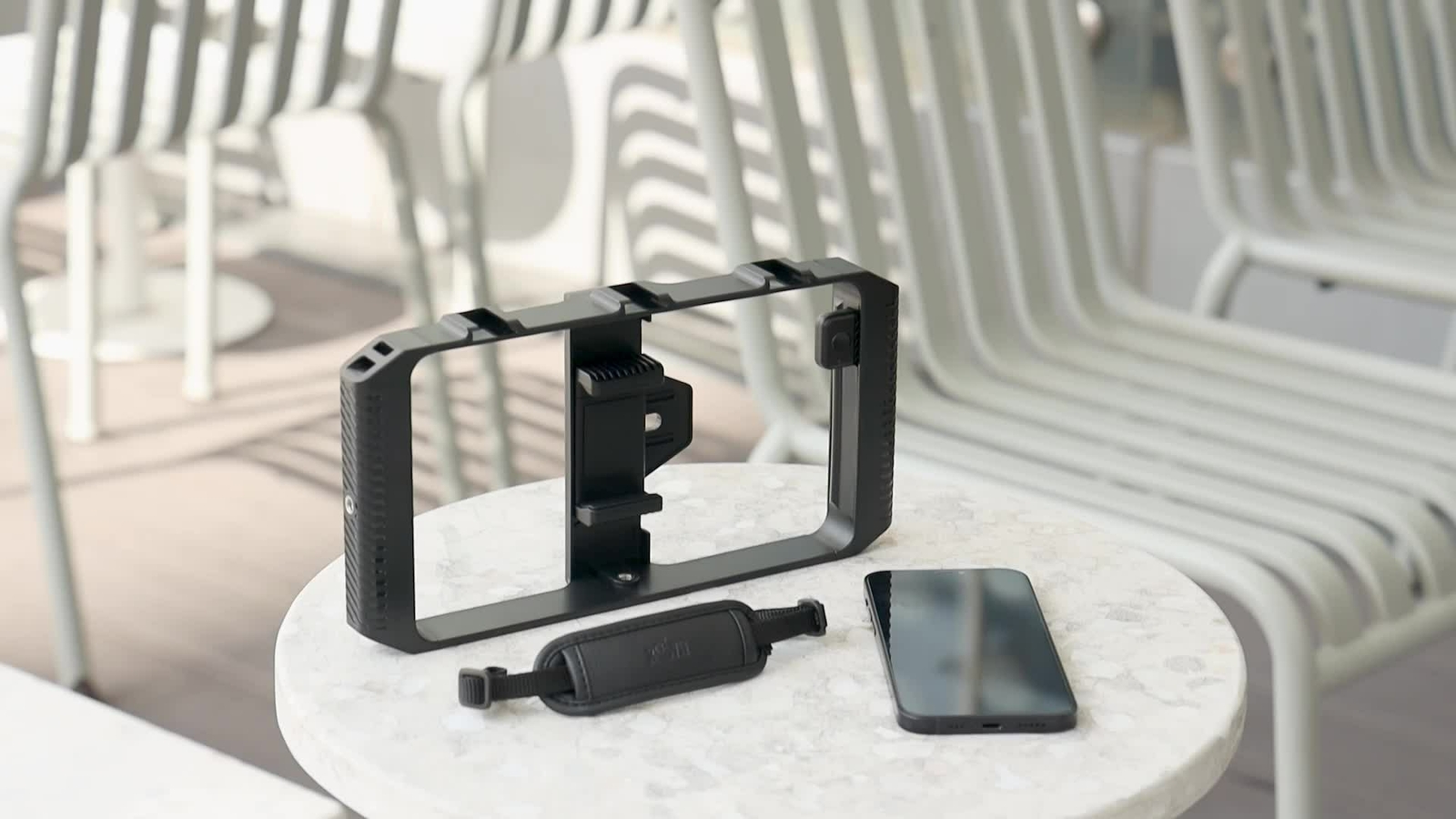SmartPhone Film Making Vlogging Kit Video Camera Rig Stabilizer Cage ...