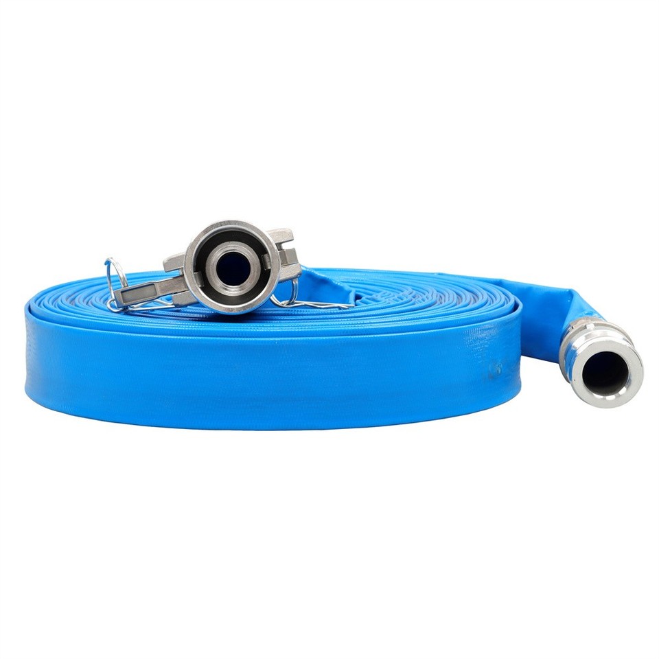 1-1/4" x 100' Water Discharge Pump Hoses For Swimming Drain Pools ...