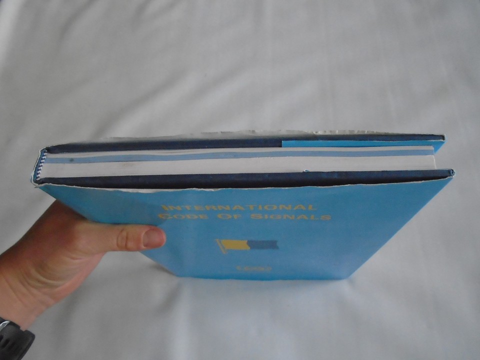 International Code of Signals Book 1987 London IMO Maritime Book ...