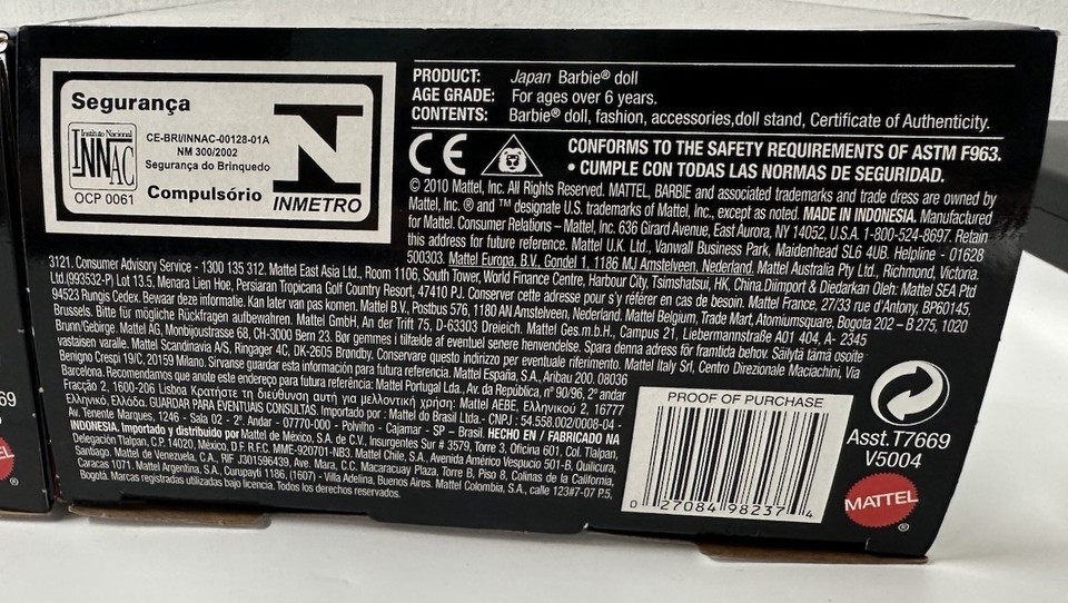 Mattel - Barbie Dolls of The World - Japan (Barbie and Samurai Ken ...